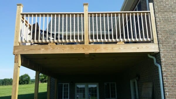 MTW Deck Ledger Bracket for Brick