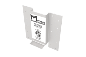 Deck Ledger Bracket for Siding by Metwood Building Solutions